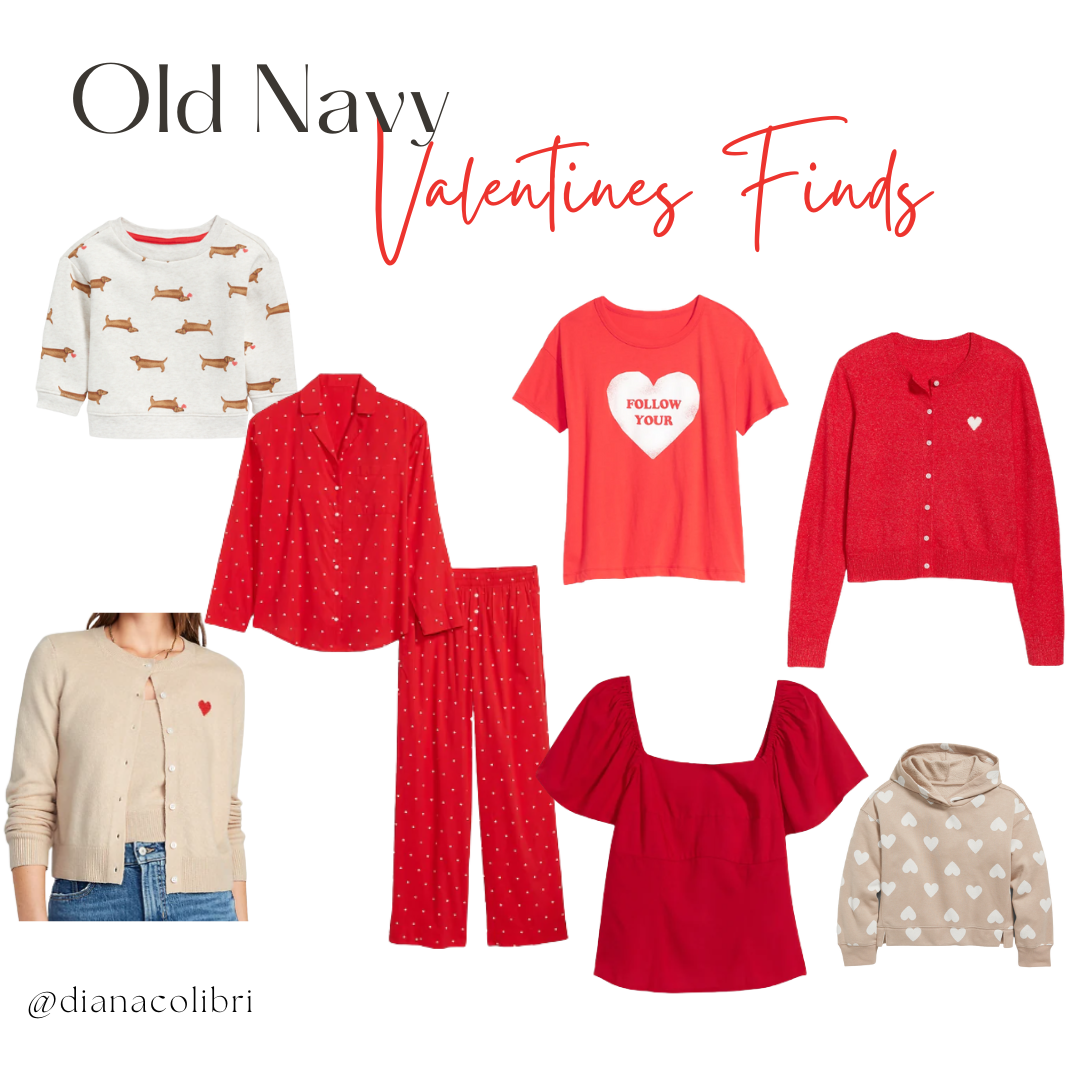 Old Navy Valentine’s Day Finds For The Family - Diana Colibri