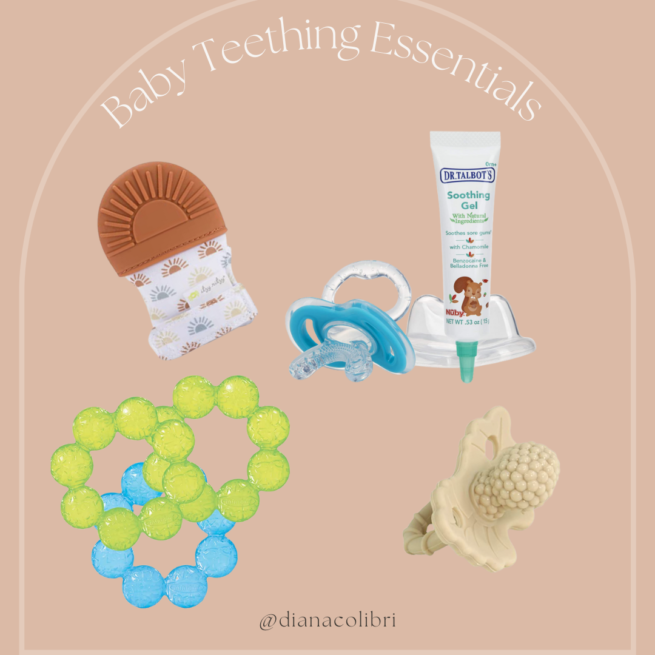 Top Tips and Tricks to Comfort Your Teething Baby - Diana Colibri