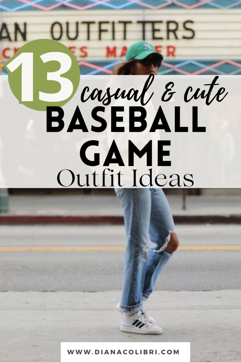 Game On: 13 Cute Baseball Game Outfit Ideas - Diana Colibri