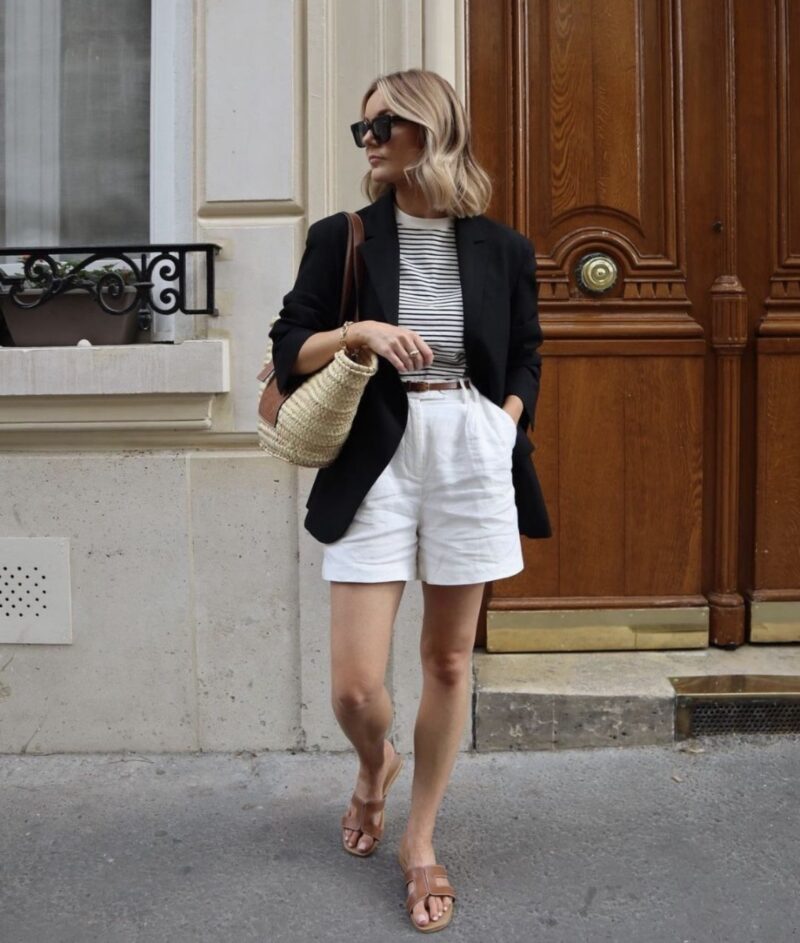 Elevate Your Style: 11 Trendy Tailored Trouser Shorts Outfit Ideas ...