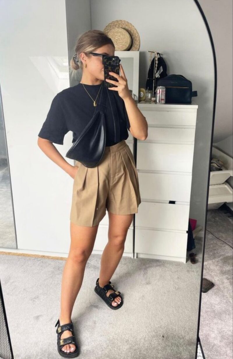 Elevate Your Style: 11 Trendy Tailored Trouser Shorts Outfit Ideas ...