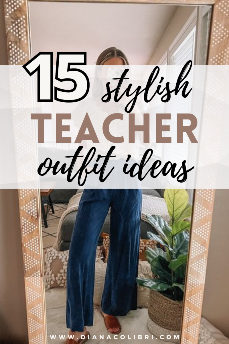 15 Cute and Stylish Fall Teacher Outfit Ideas to Feel Confident in the ...