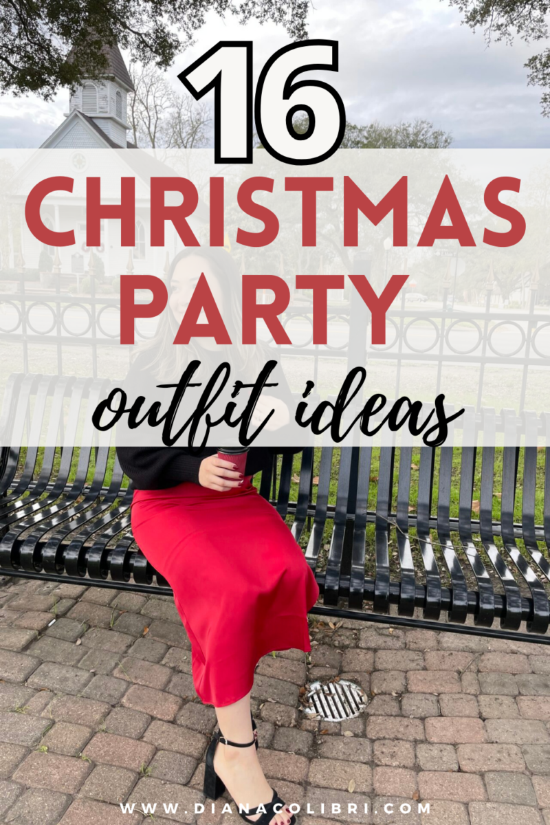 16 Stunning Outfits to Wear at a Christmas Holiday Party - Diana Colibri