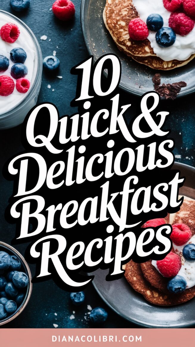 10 Easy and Delicious Breakfast Recipes to Kickstart Your Day - Diana ...
