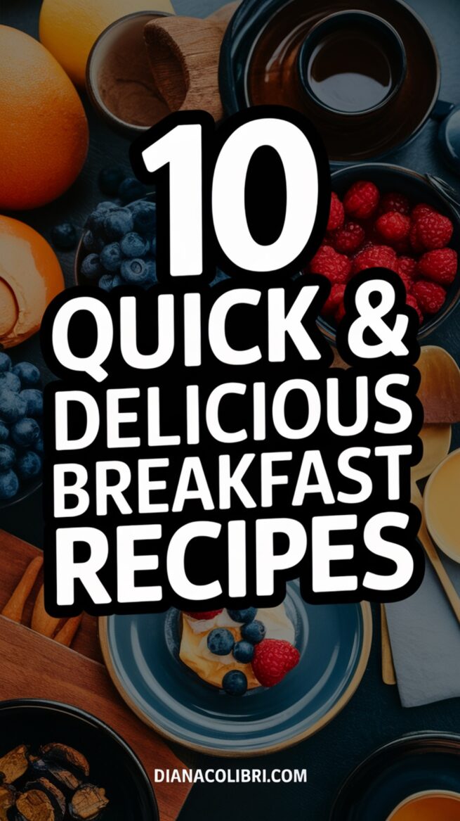10 Easy and Delicious Breakfast Recipes to Kickstart Your Day - Diana ...