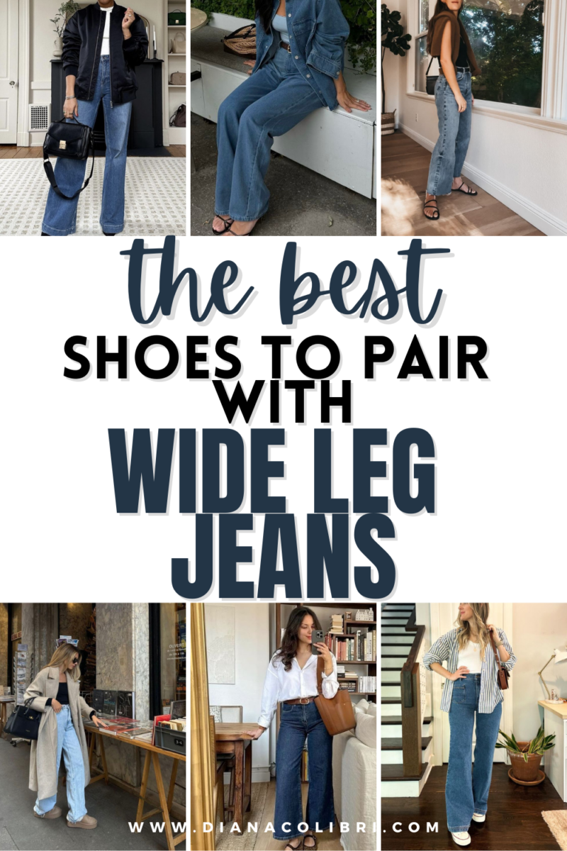 The Best Shoes to Wear with Wide Leg Jeans for a Perfectly Balanced ...